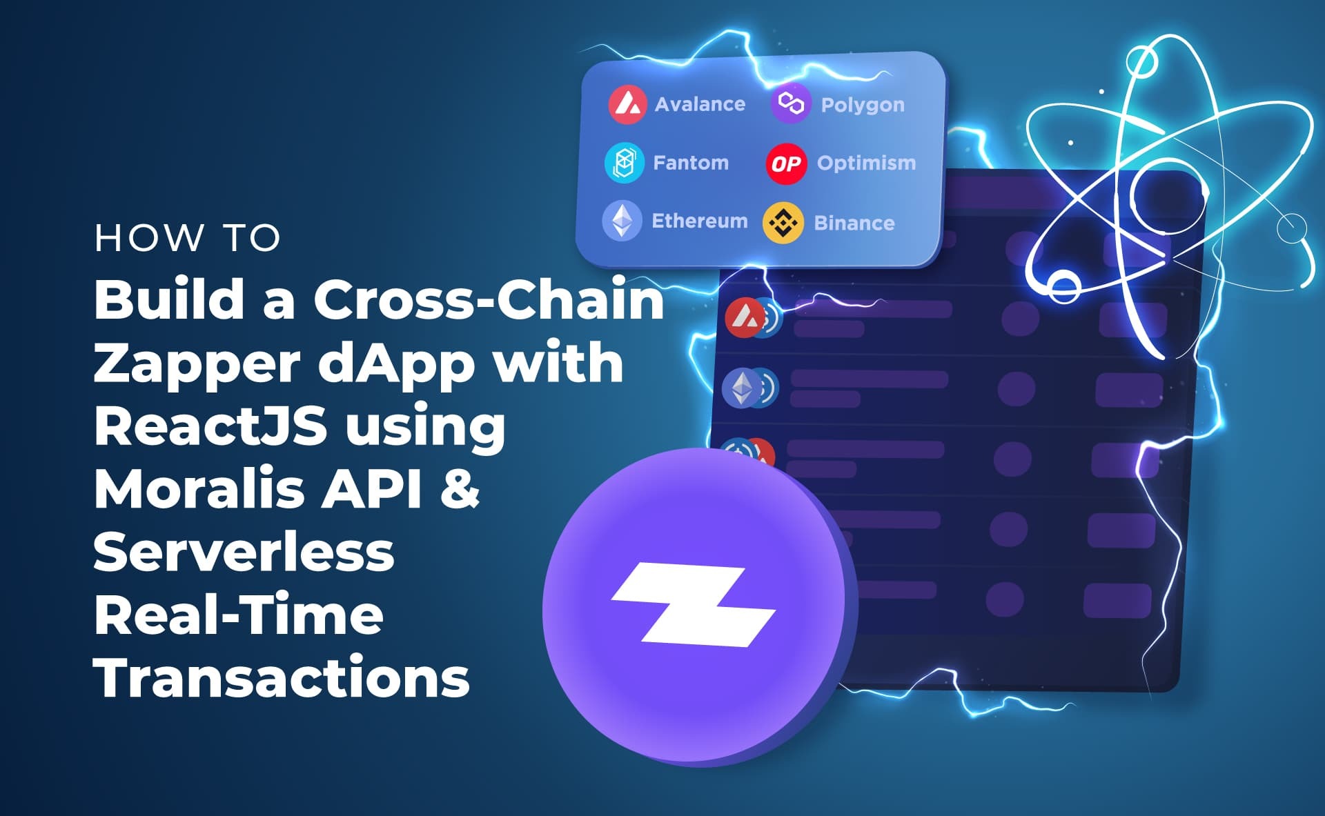 How To Build A Cross Chain Zapper Dapp With Reactjs Using Moralis Api