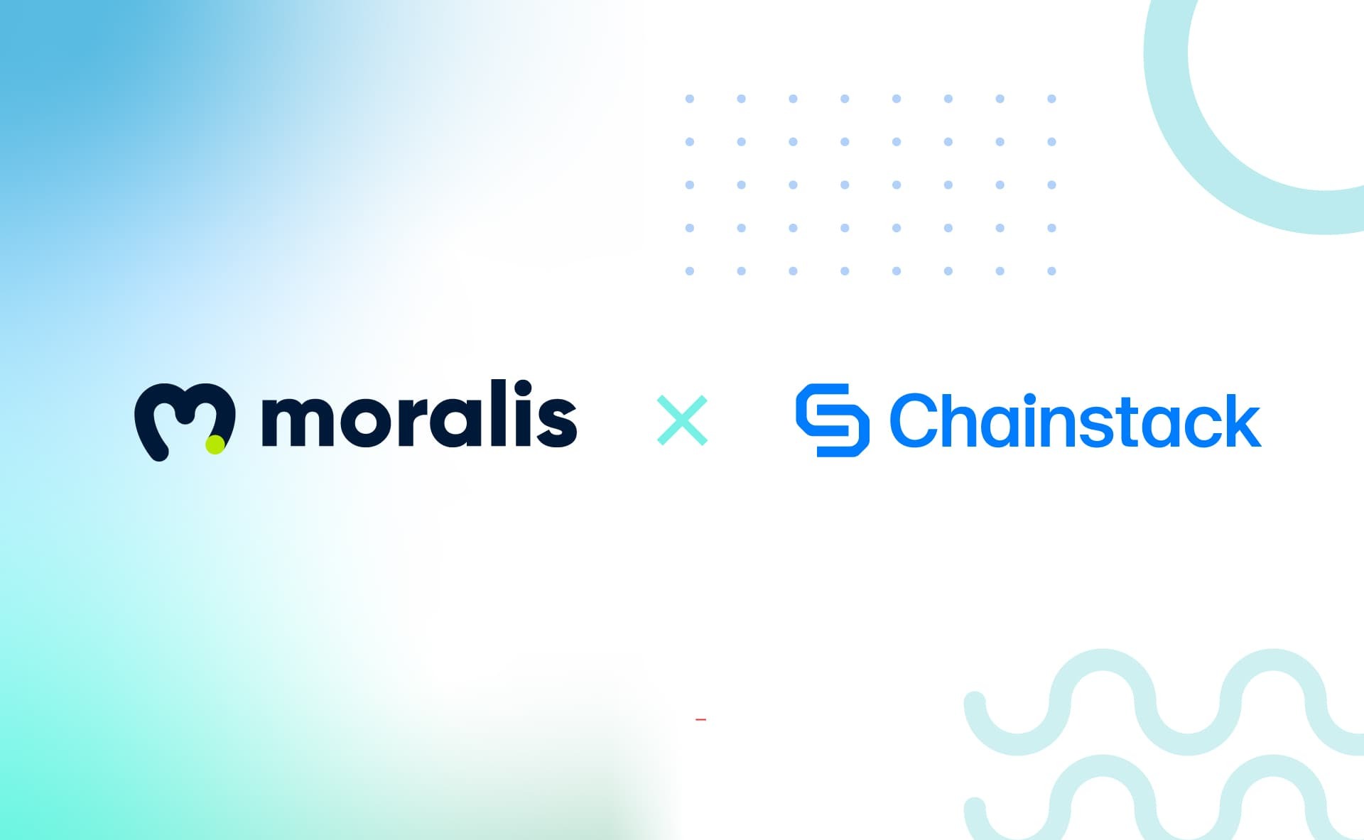 Moralis And Chainstack Announce Tech Partnership Moralis Apis