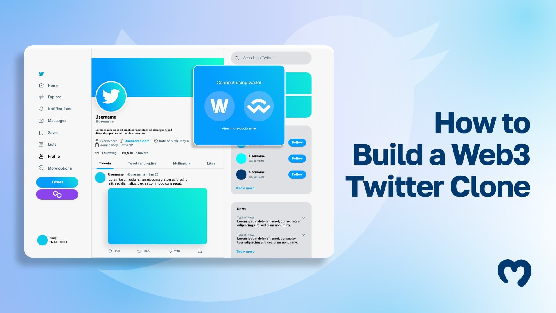 How to Build a Web3 Twitter Clone - Moralis APIs