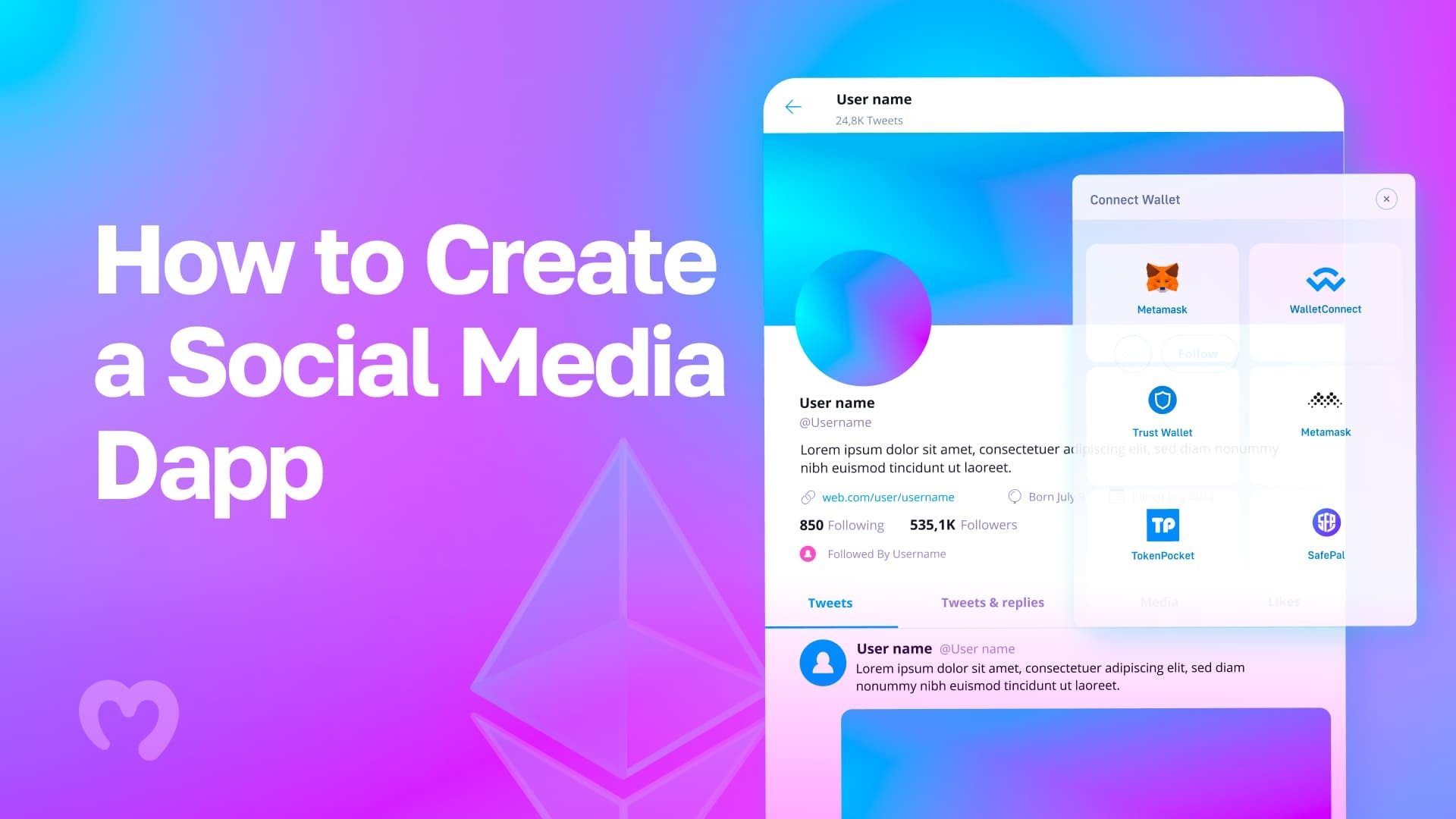 How to Create a Social Media Dapp - Moralis APIs