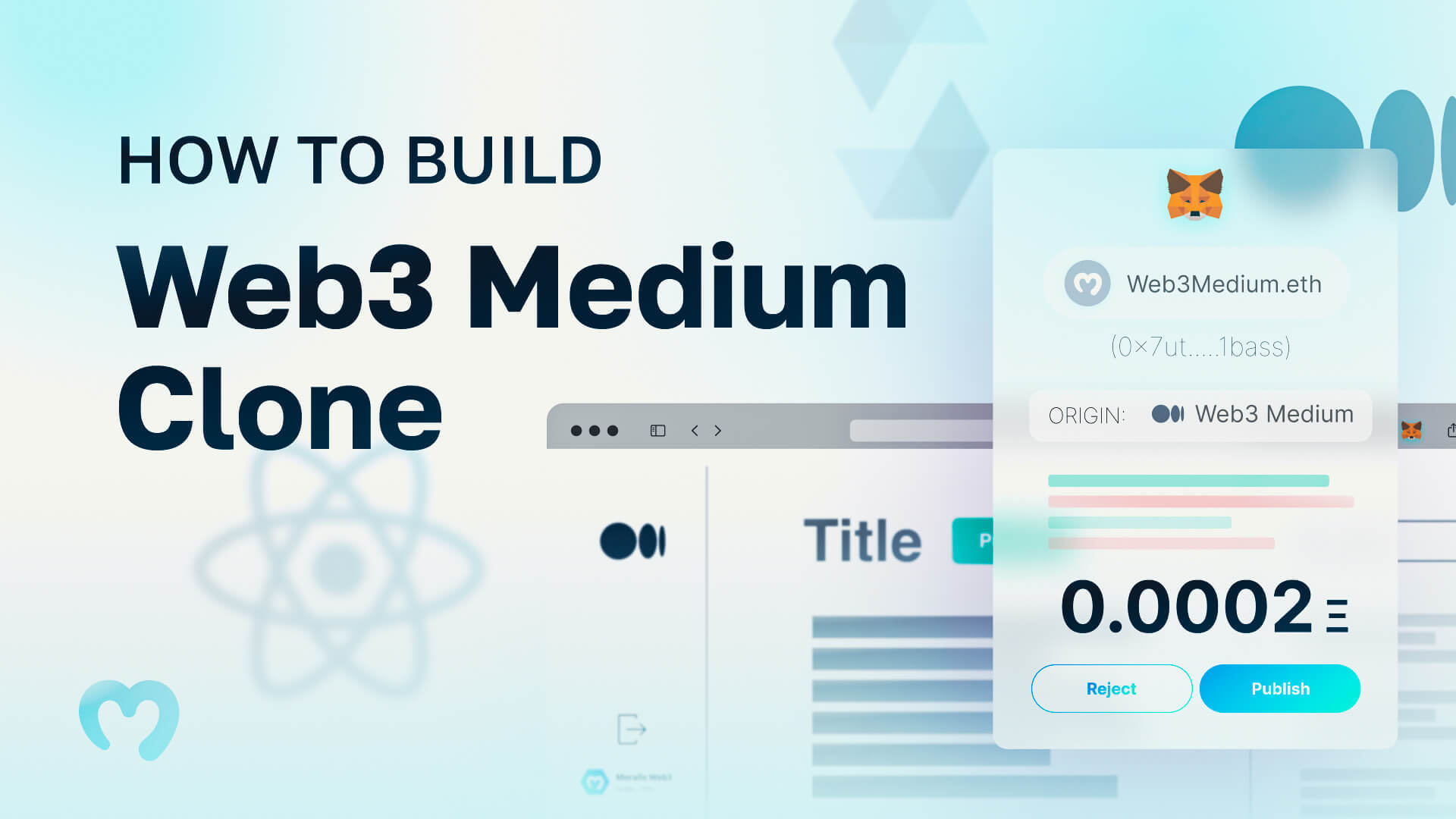 How to Build a Web3 Medium Clone - Moralis APIs
