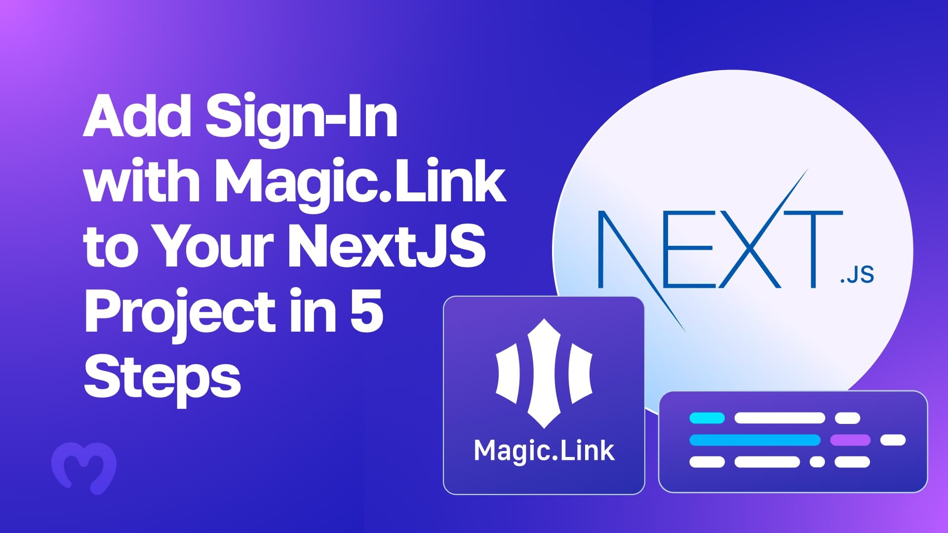 Add Sign In With Magiclink To Your Nextjs Project In 5 Steps Moralis Apis
