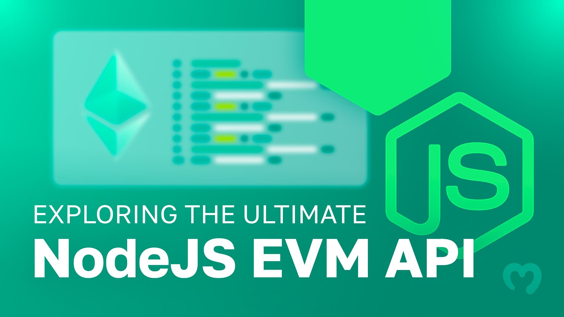 Exploring the Ultimate NodeJS EVM API - Moralis APIs