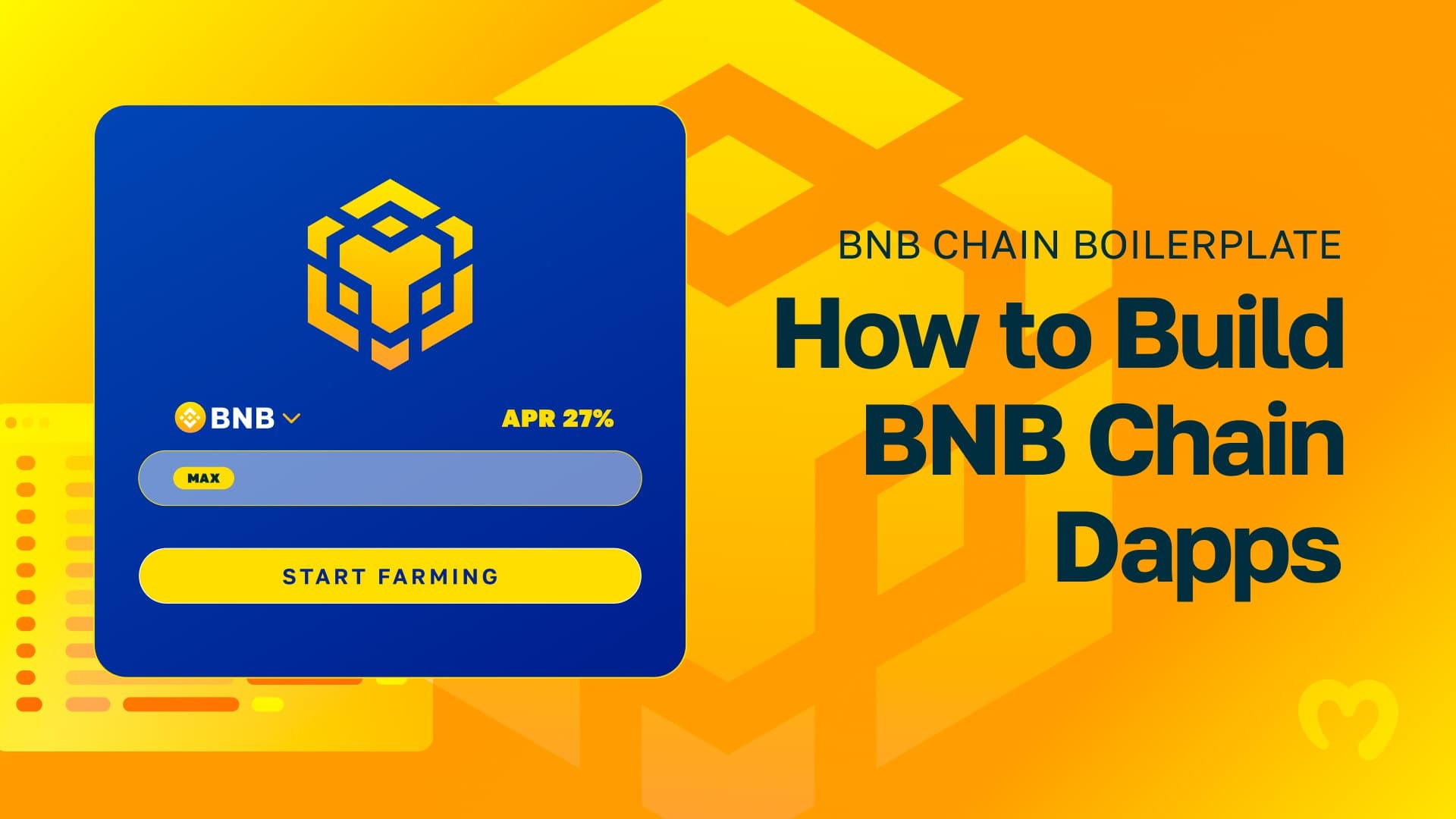 BNB Chain Boilerplate - How to Build BNB Chain Dapps - Moralis APIs