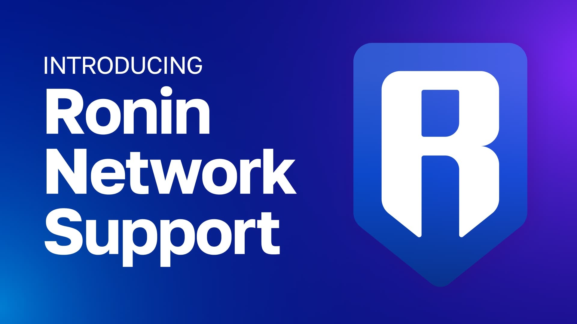 Moralis Introduces Support for Ronin Network - Moralis APIs