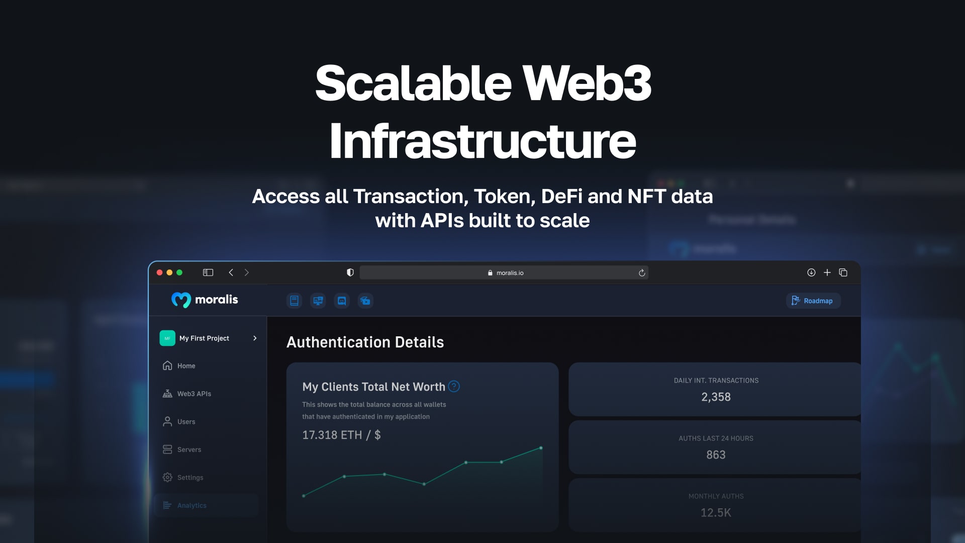 Moralis Web3 - Web3 APIs Built to Scale