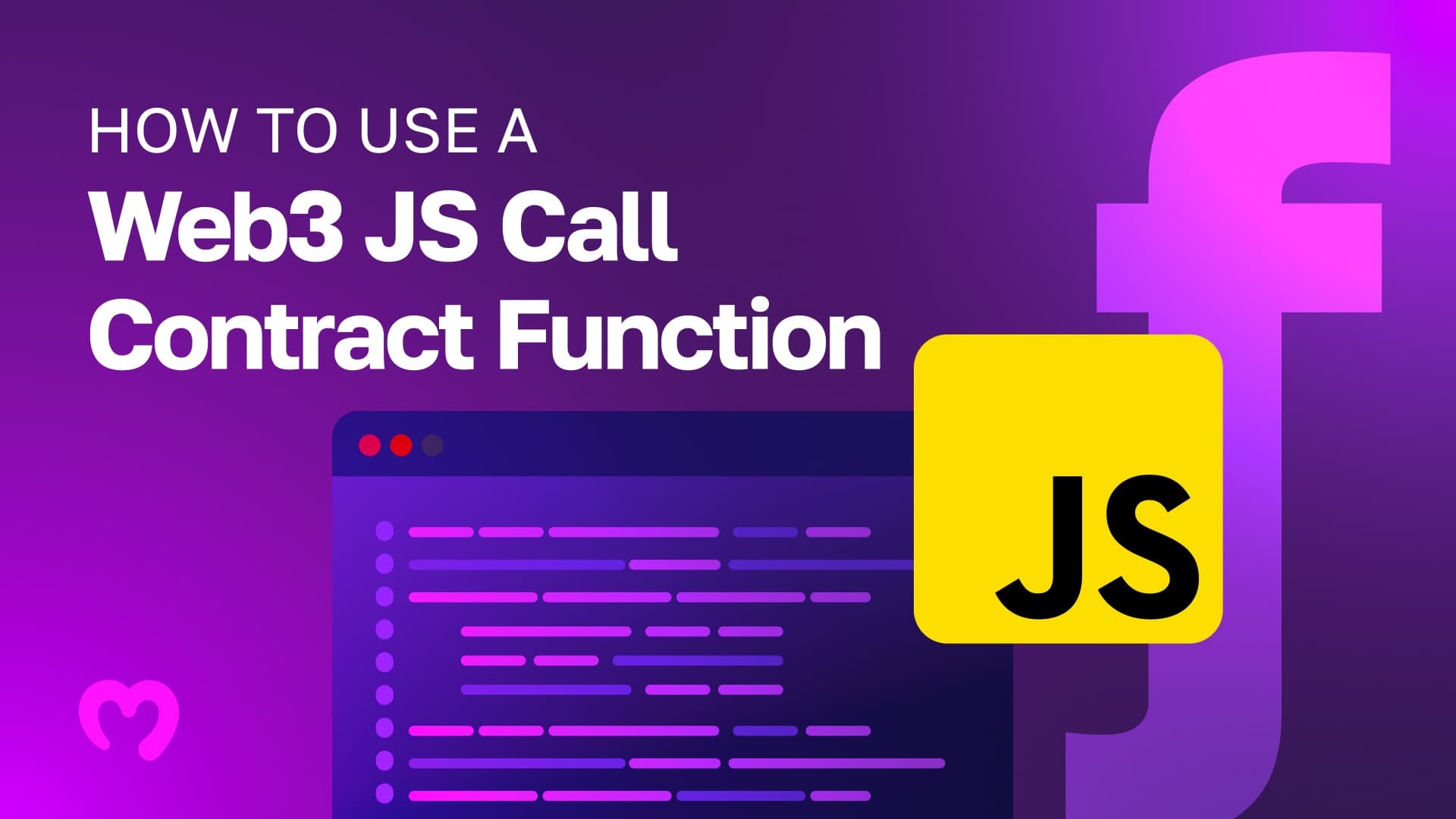 How to Use a Web3 JS Call Contract Function - Moralis APIs