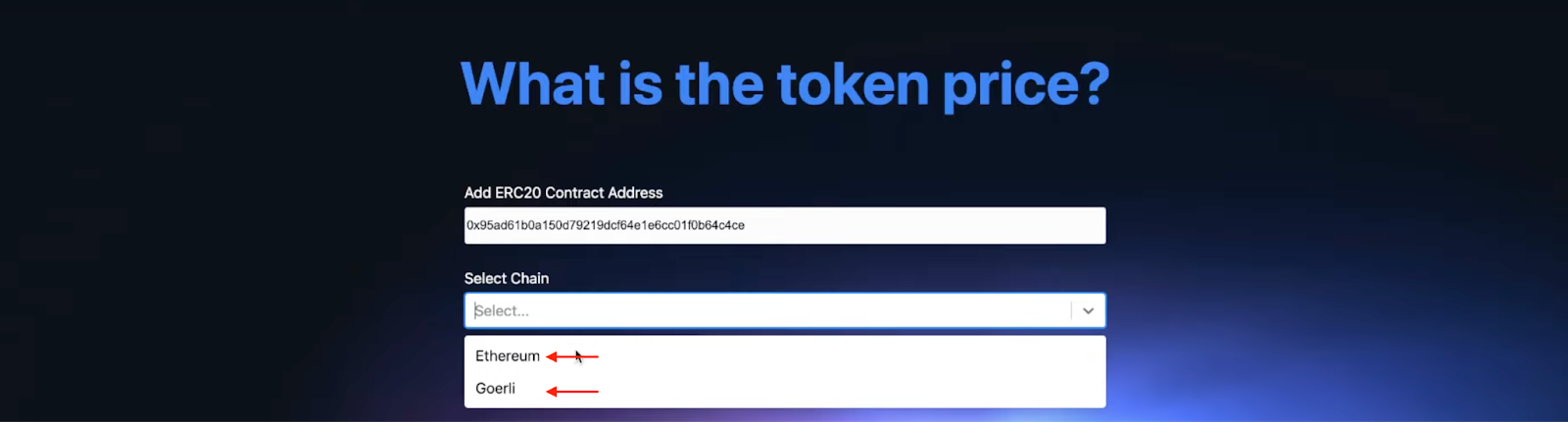 How to Get Any Token Price Using NextJS and NodeJS