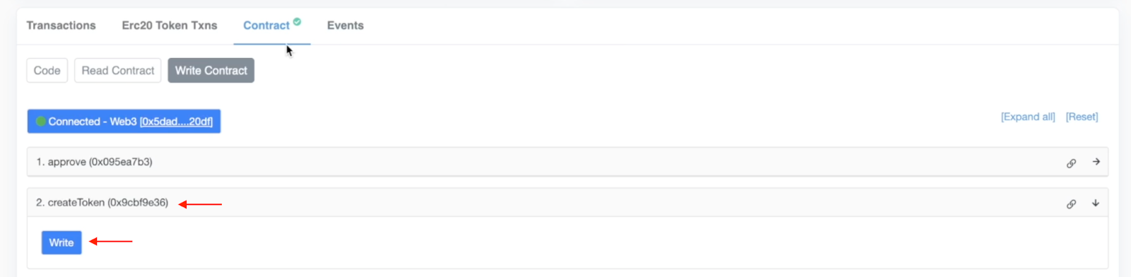 Mint from Etherscan - How to Mint from Contract Using Etherscan
