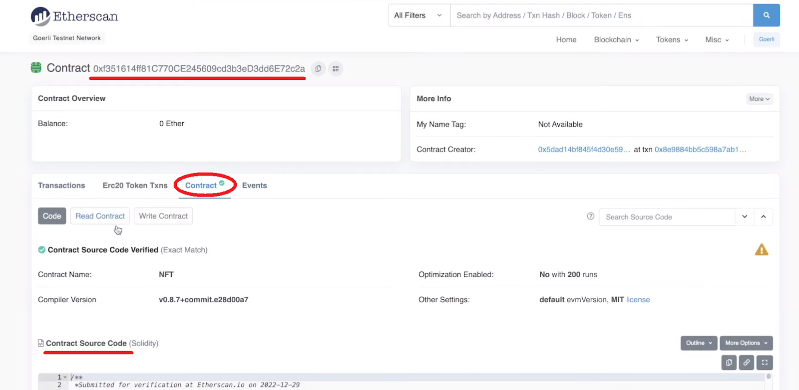 How to Deploy an NFT Using an NFT Smart Contract Example