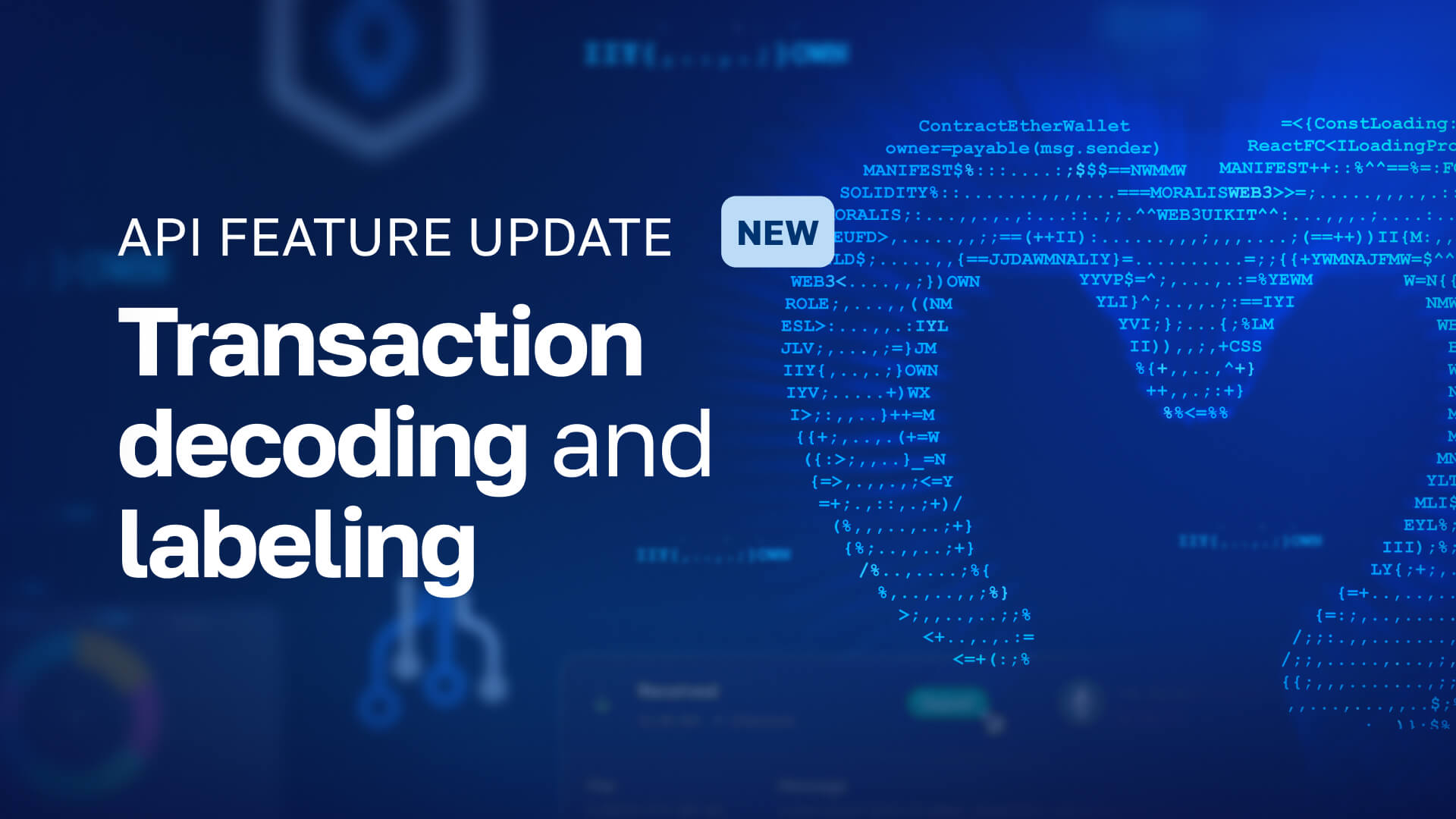 Moralis Releases Transaction Labeling - Moralis APIs