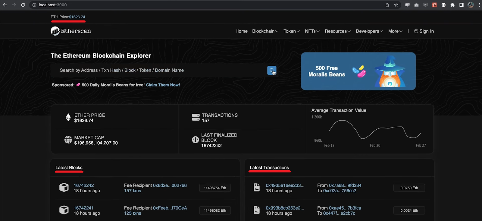 How to Create a Blockchain Explorer