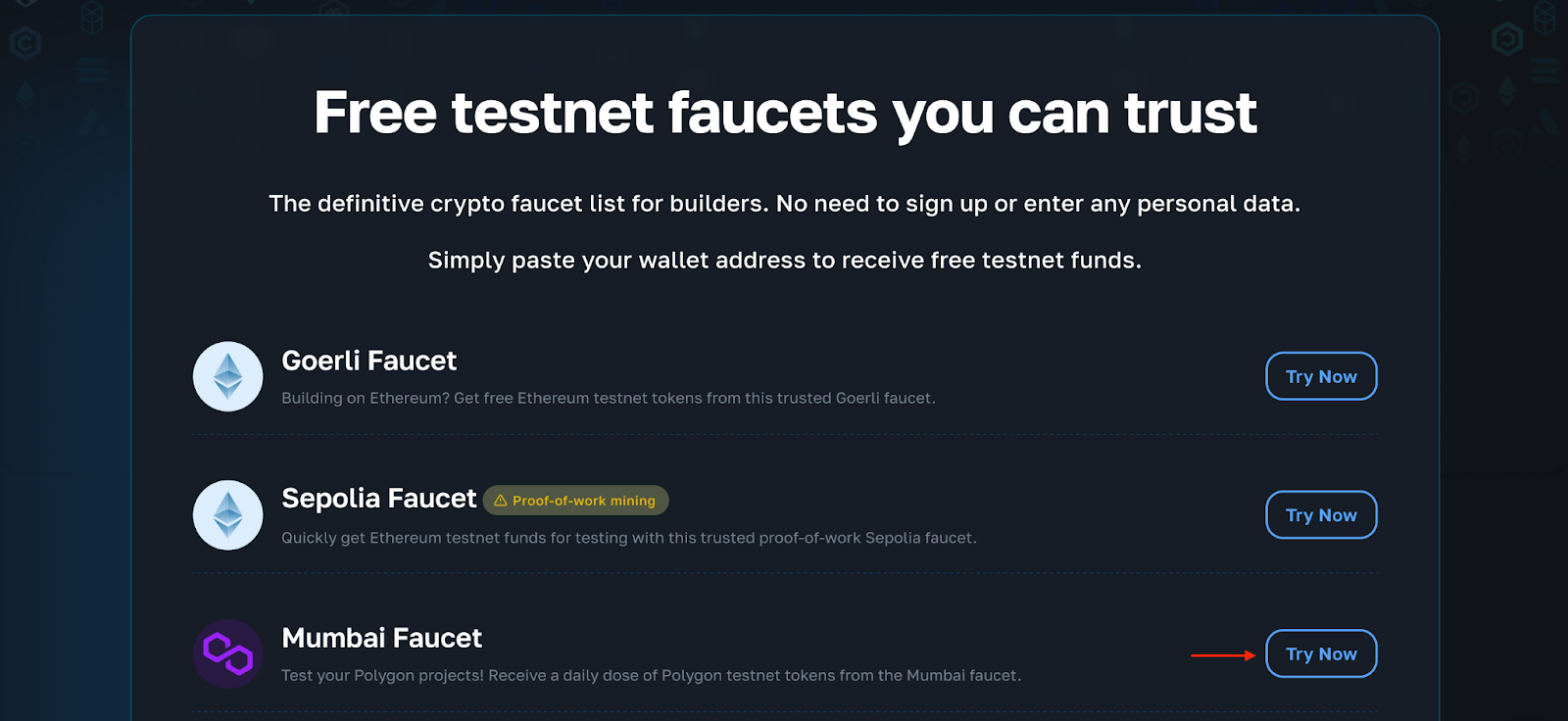 MATIC Faucet - Free Polygon Testnet Faucet 2023