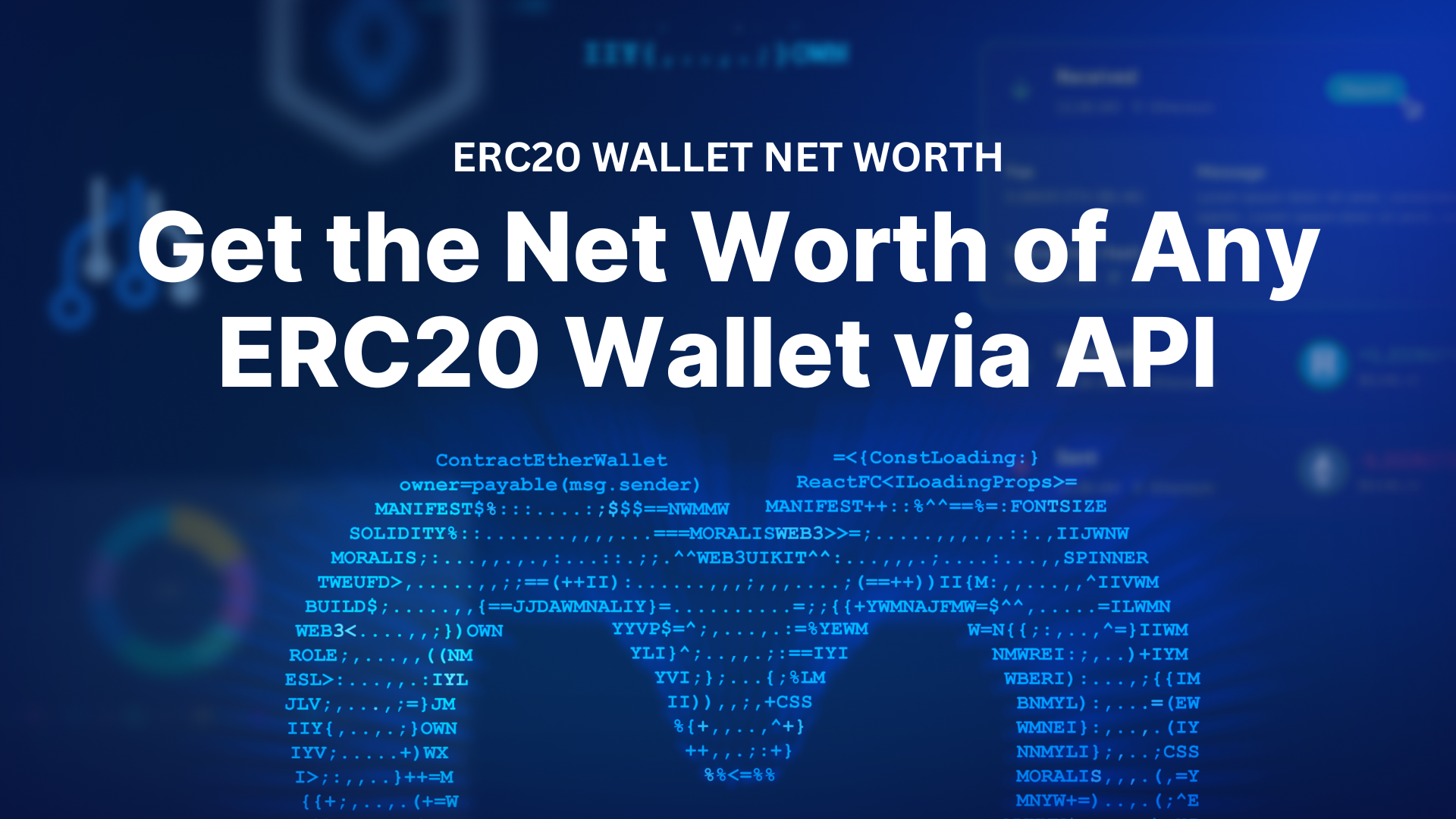 How to Get the Net Worth of Any ERC20 Wallet via API