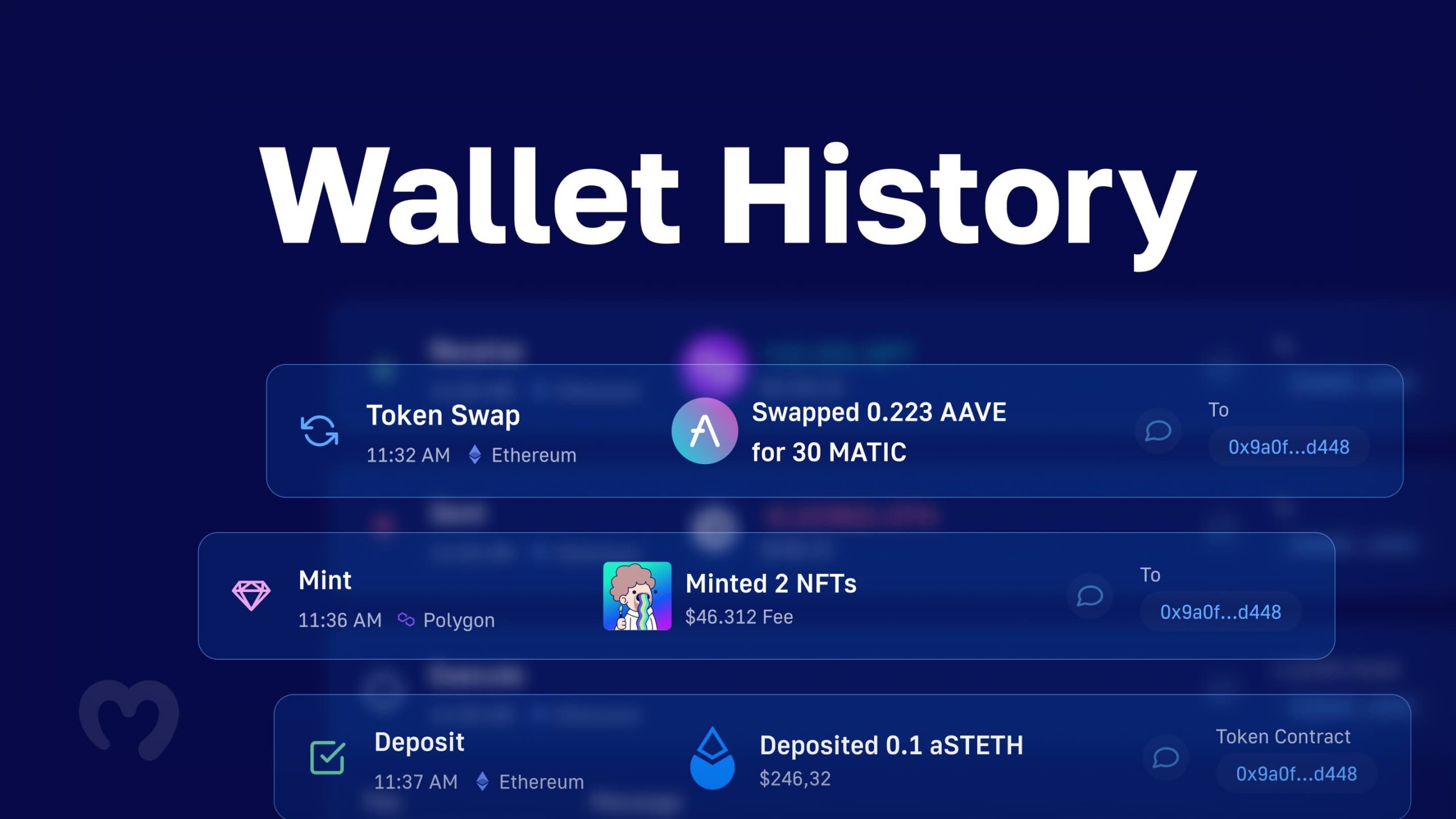 Moralis Launches Wallet History Endpoint - Moralis APIs