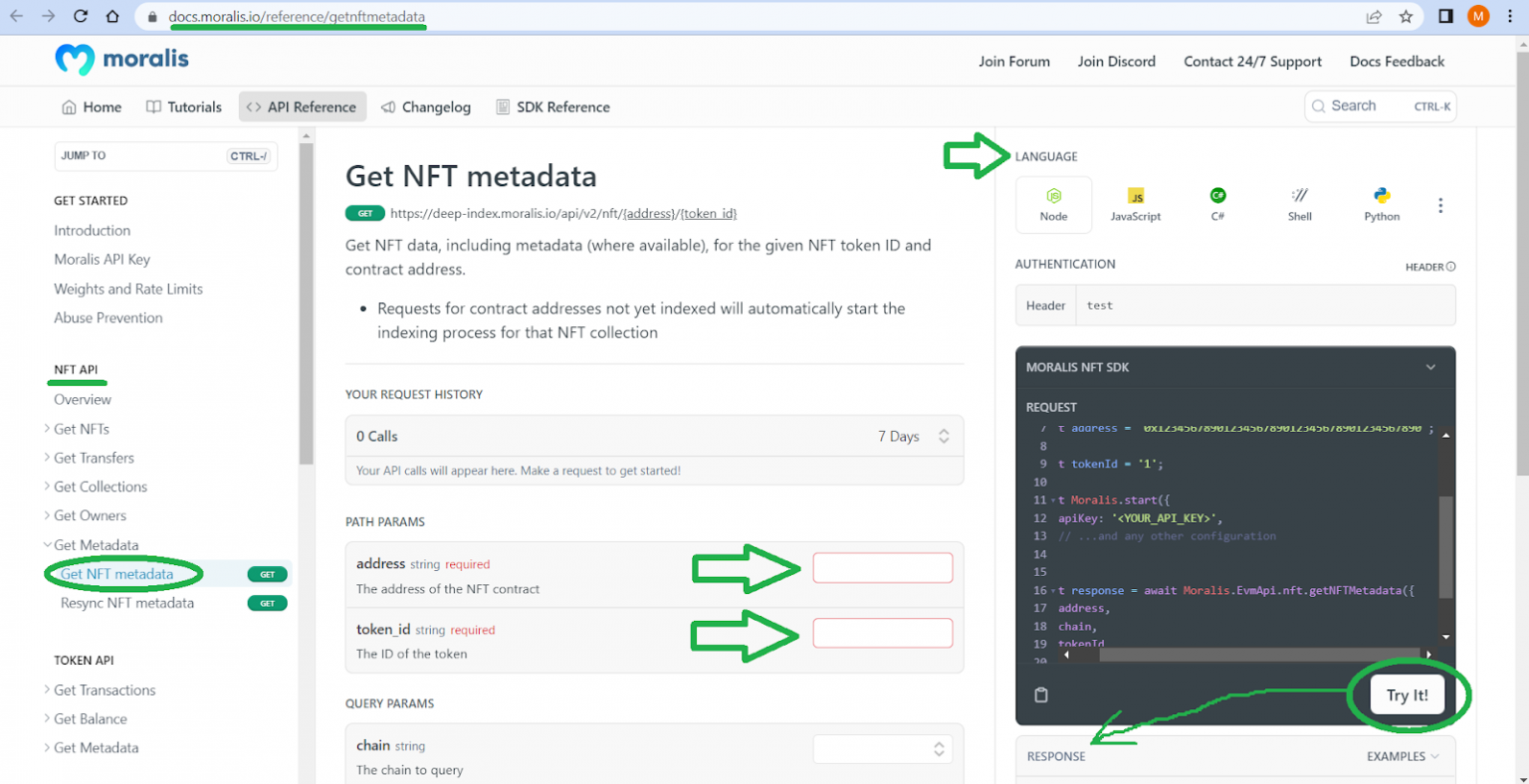 Get NFT Metadata - How to Get the Metadata of an NFT