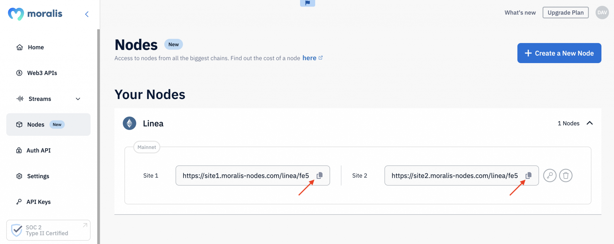 Linea Nodes - Set Up a Free RPC Node on Linea - Moralis APIs