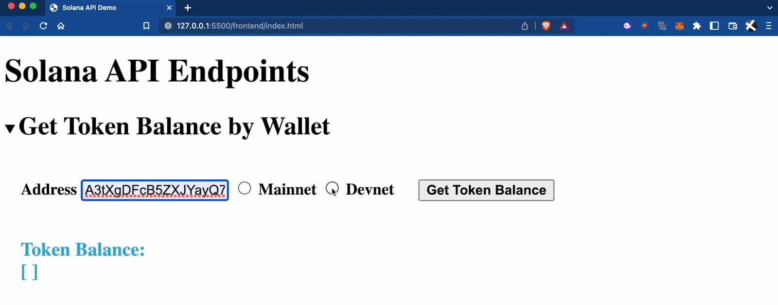 How to Get an Address’ Token Balance on Solana