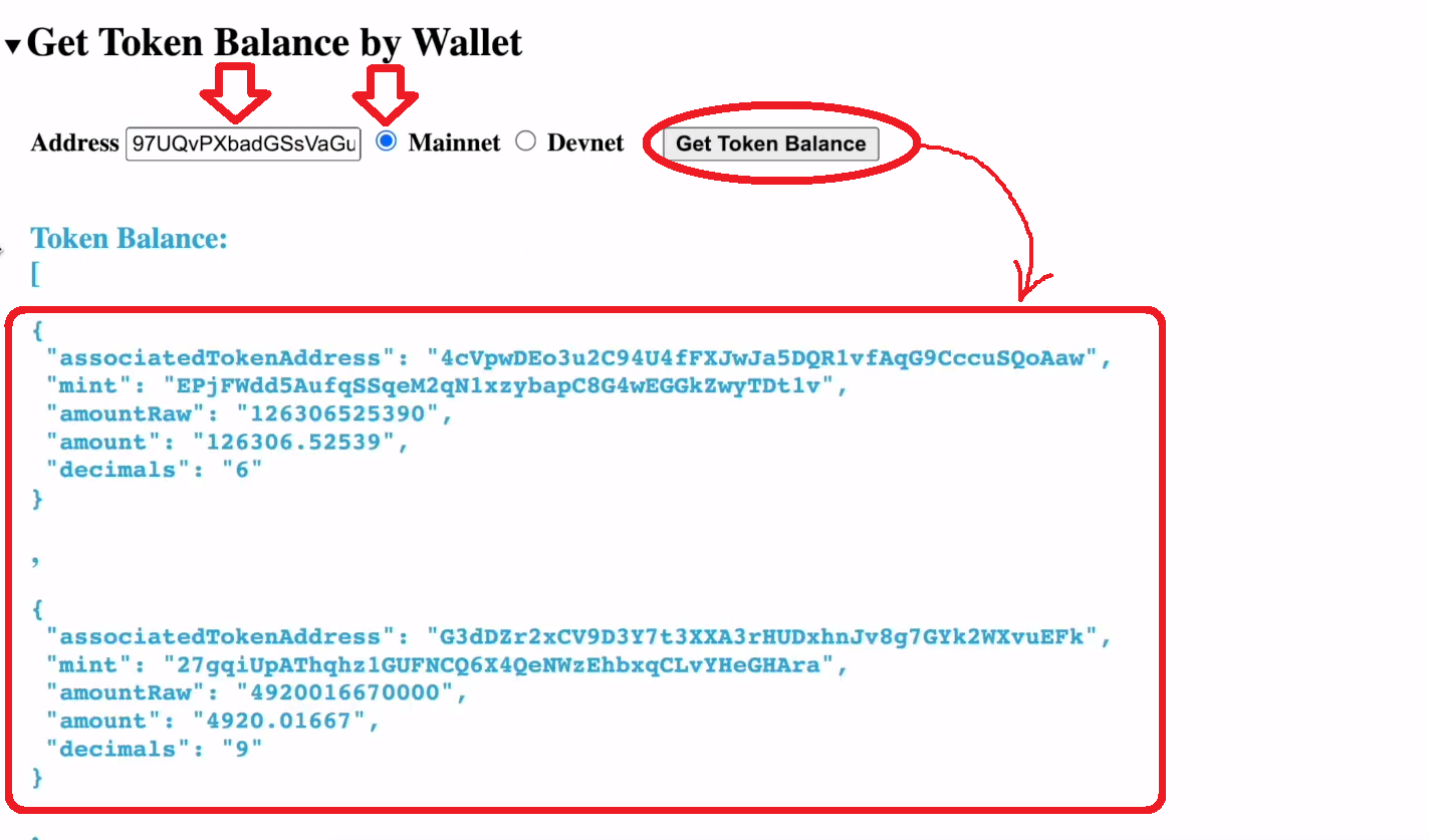 How to Get an Address’ Token Balance on Solana