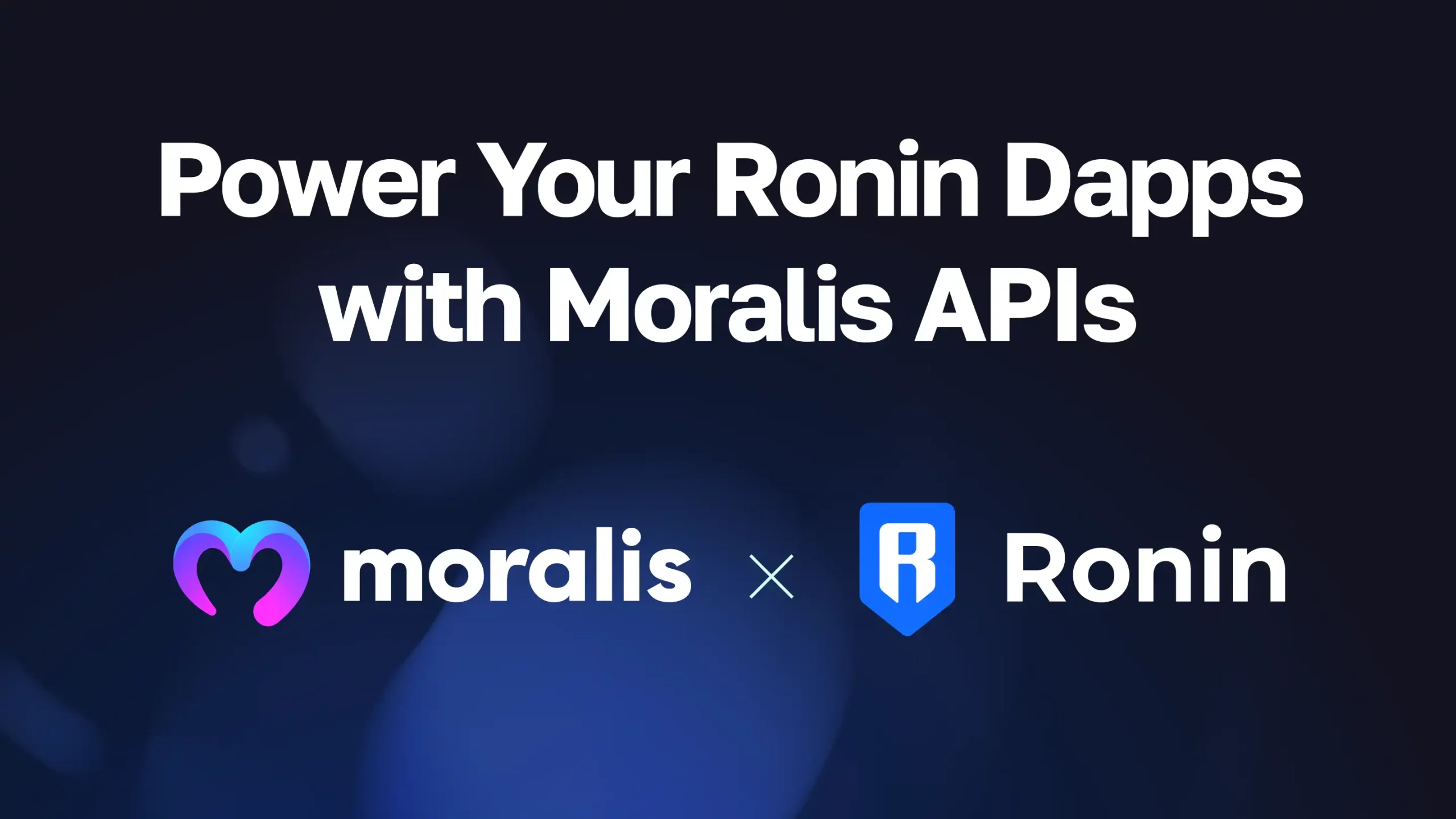 Build on Ronin - Ronin APIs for Web3 Projects