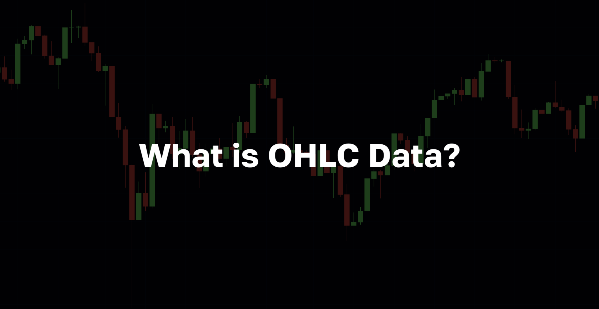 OHLC API - How to Build Crypto Price Charts with Moralis Candlestick API - Moralis APIs