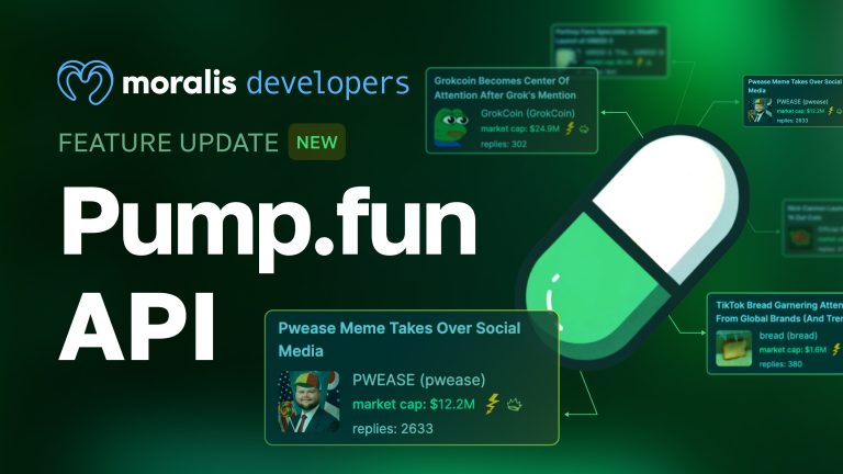 Pump Fun API - Get pump.fun Token Prices, Swaps, Bonding Status, & More - Moralis APIs