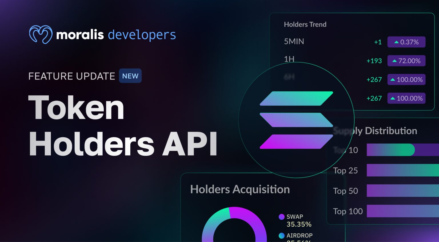 Solana Token Holder API - Get a List of Solana Crypto Holders - Moralis APIs